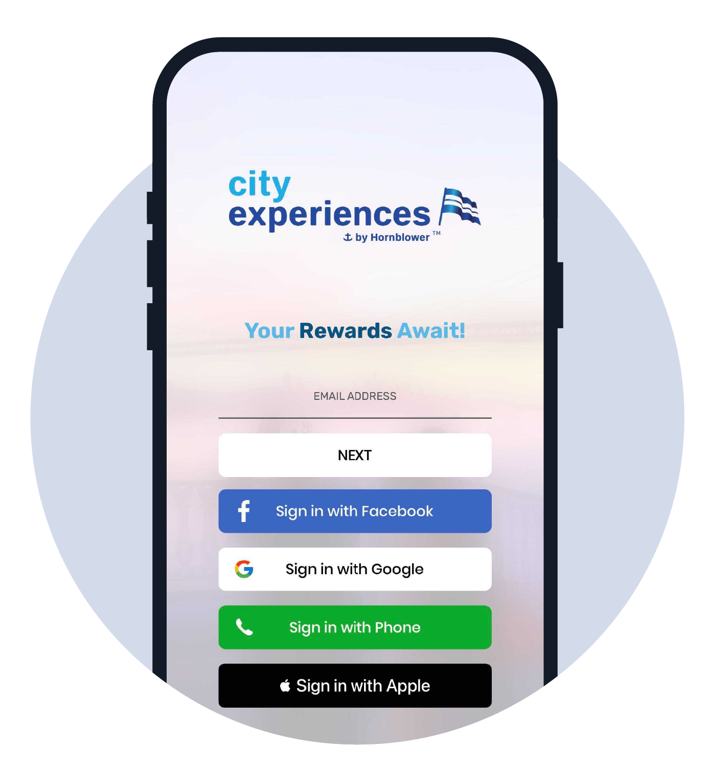 Application Guide - Puerto Rico Ferry at anchor by Hornblower